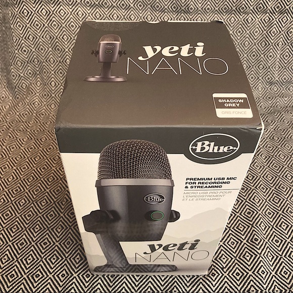 Logitech | Other | Blue Yeti Nano Premium Usb Microphone Shadow Grey ...
